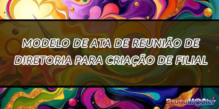 Arquivos modelo de ata - Portal do Economaster